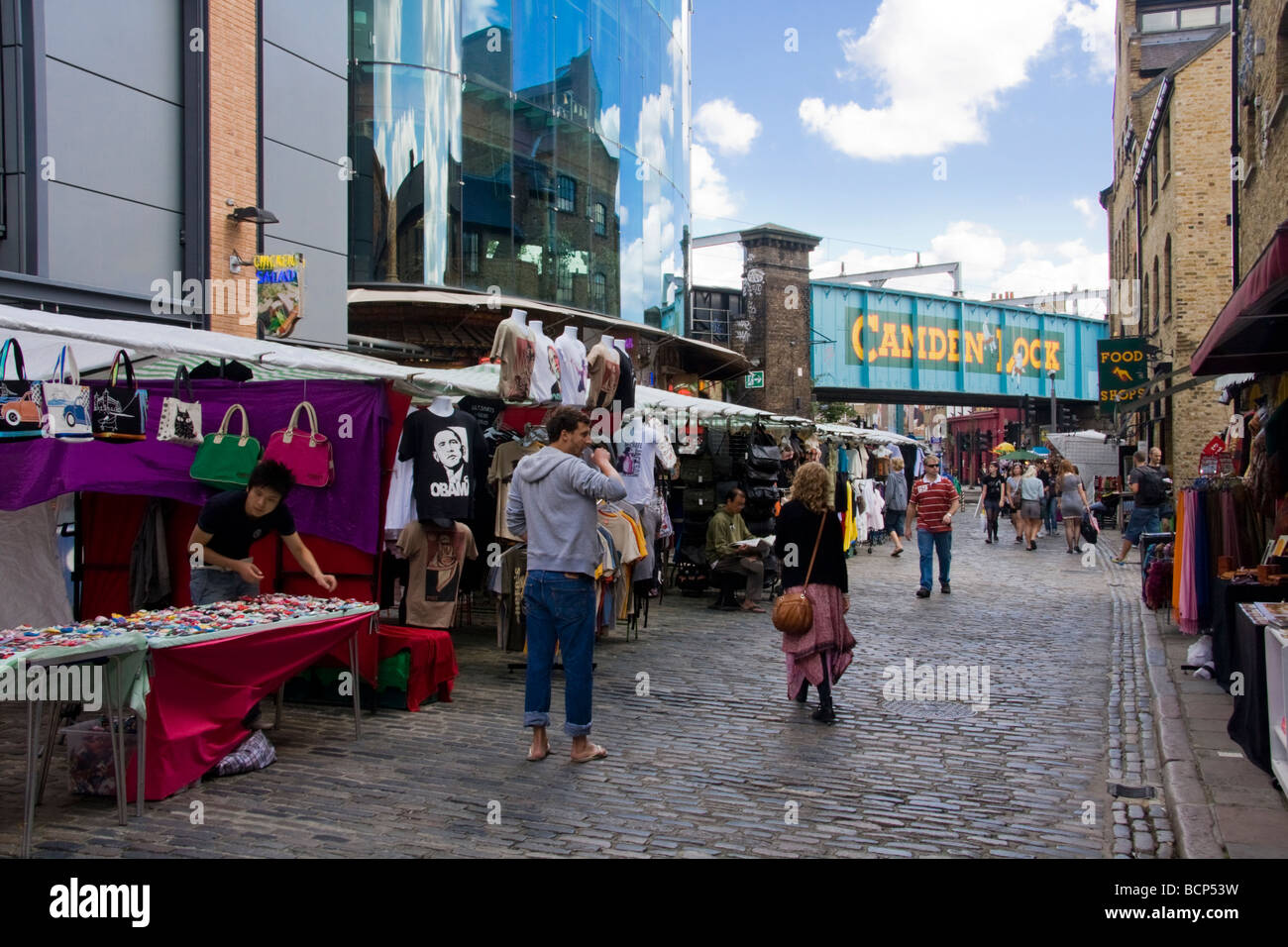 Camden Lock Market Camden Town London England Stock Photo - Alamy