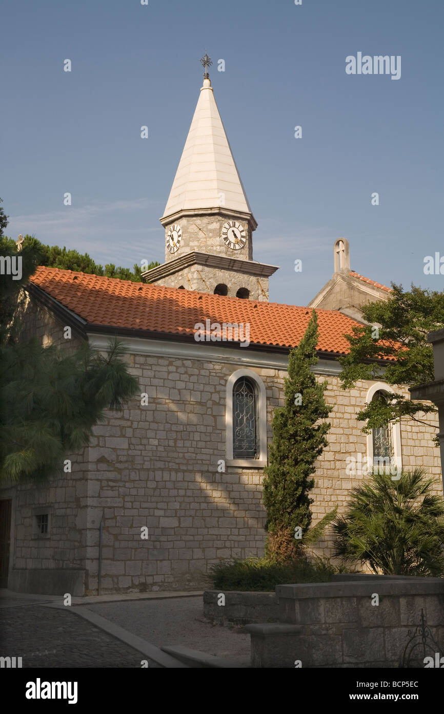Croatia Kvarner Riviera Opatija St.Jacobs church Stock Photo - Alamy