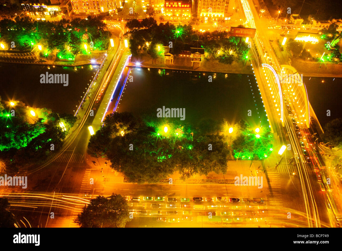 Hefei night view hi-res stock photography and images - Alamy