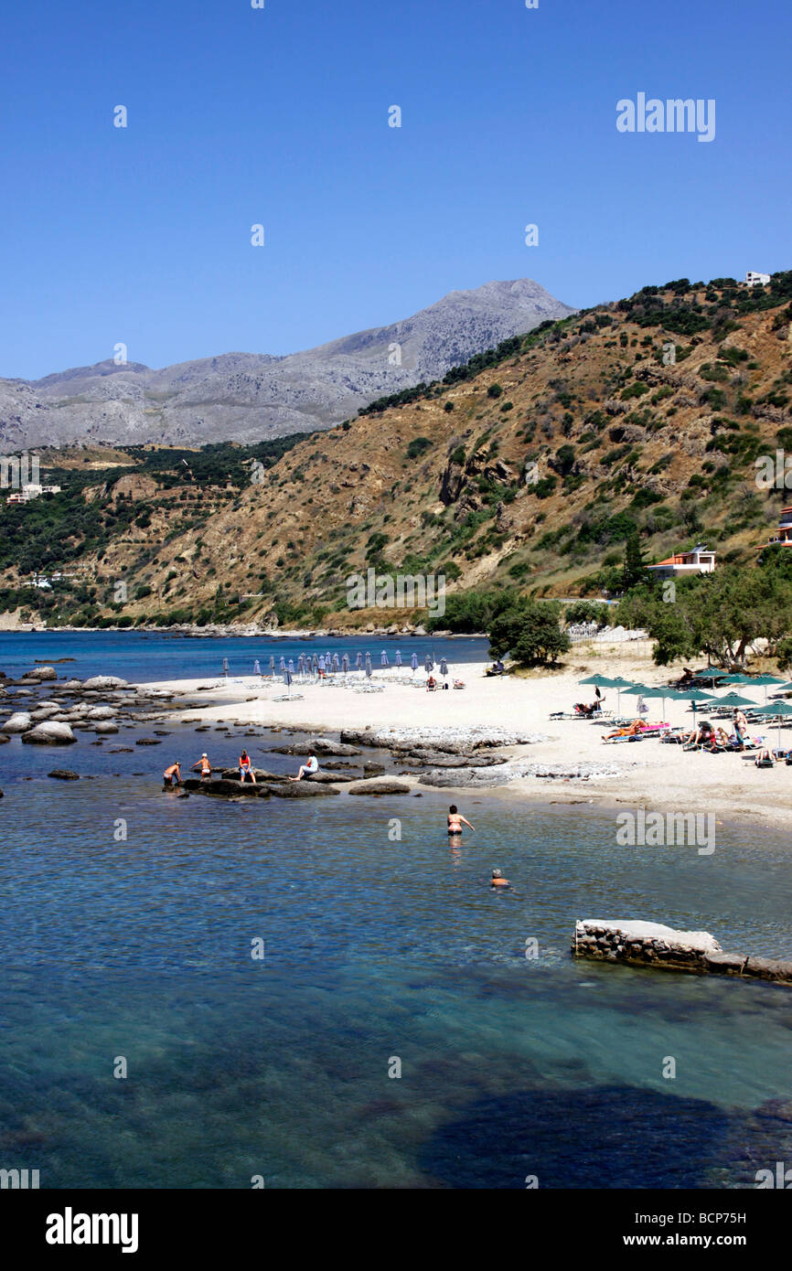 Crete plakias beach hi-res stock photography and images - Alamy