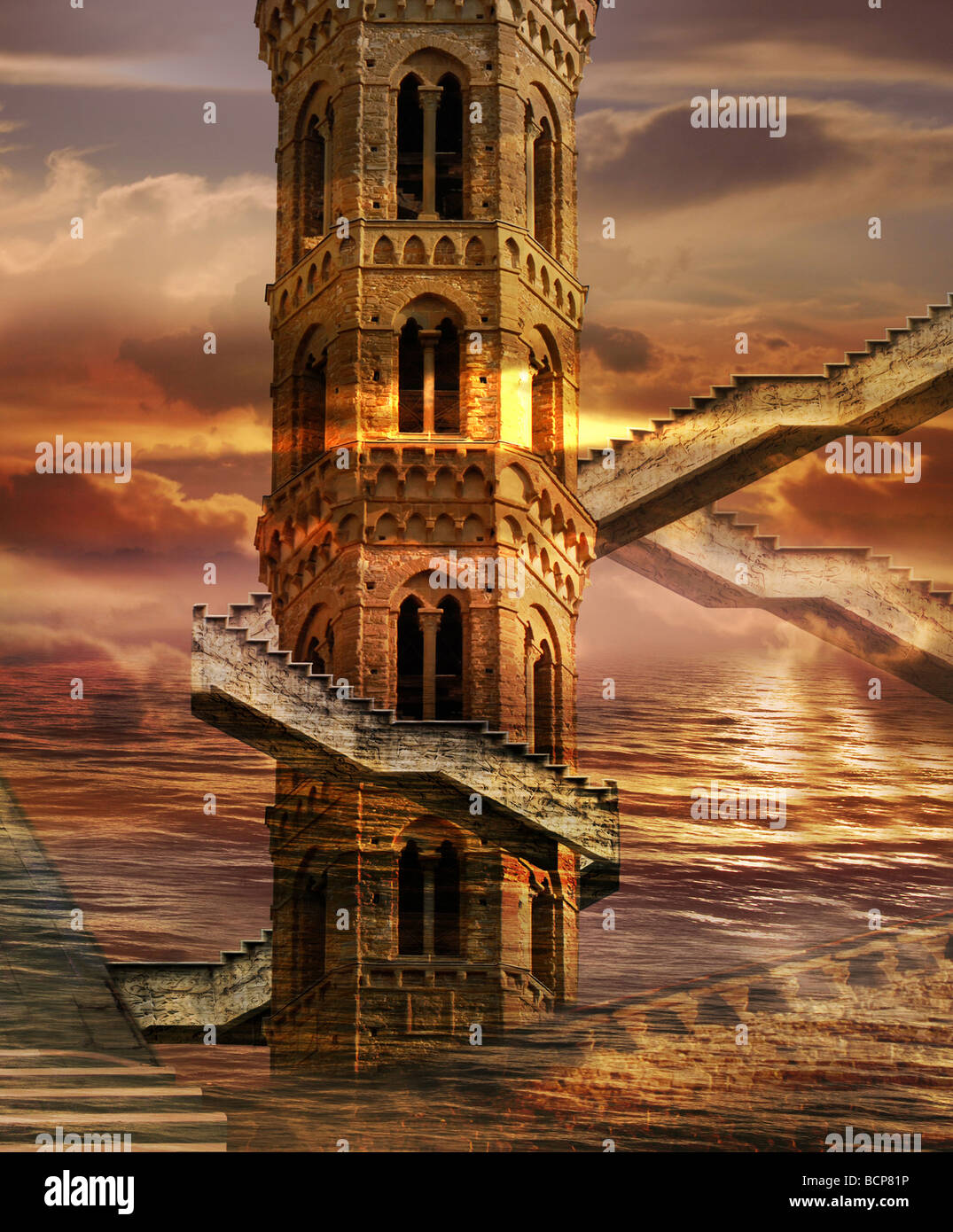 Aurora towers hi-res stock photography and images - Alamy