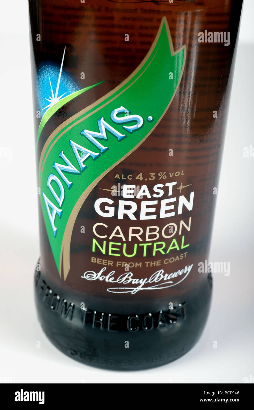 Adnams carbon neutral beer Stock Photo - Alamy