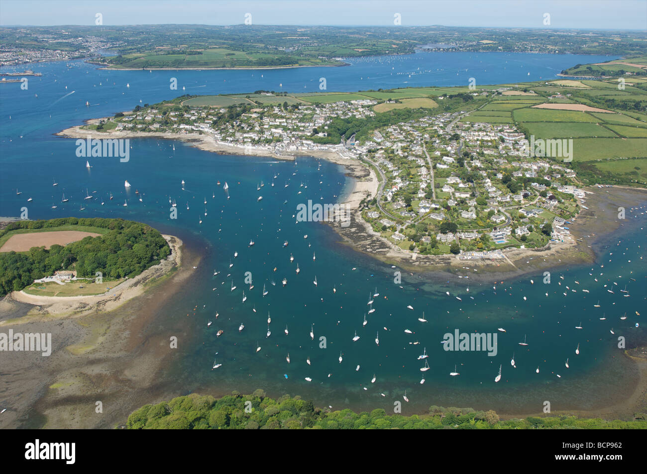 Falmouth aerial hi-res stock photography and images - Alamy