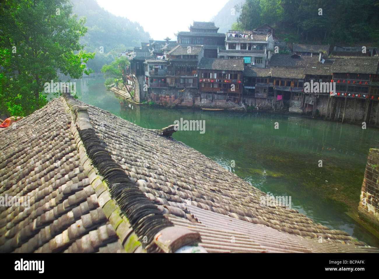Fenghuang Ancient Town, Hunan Province, China Stock Photo - Alamy
