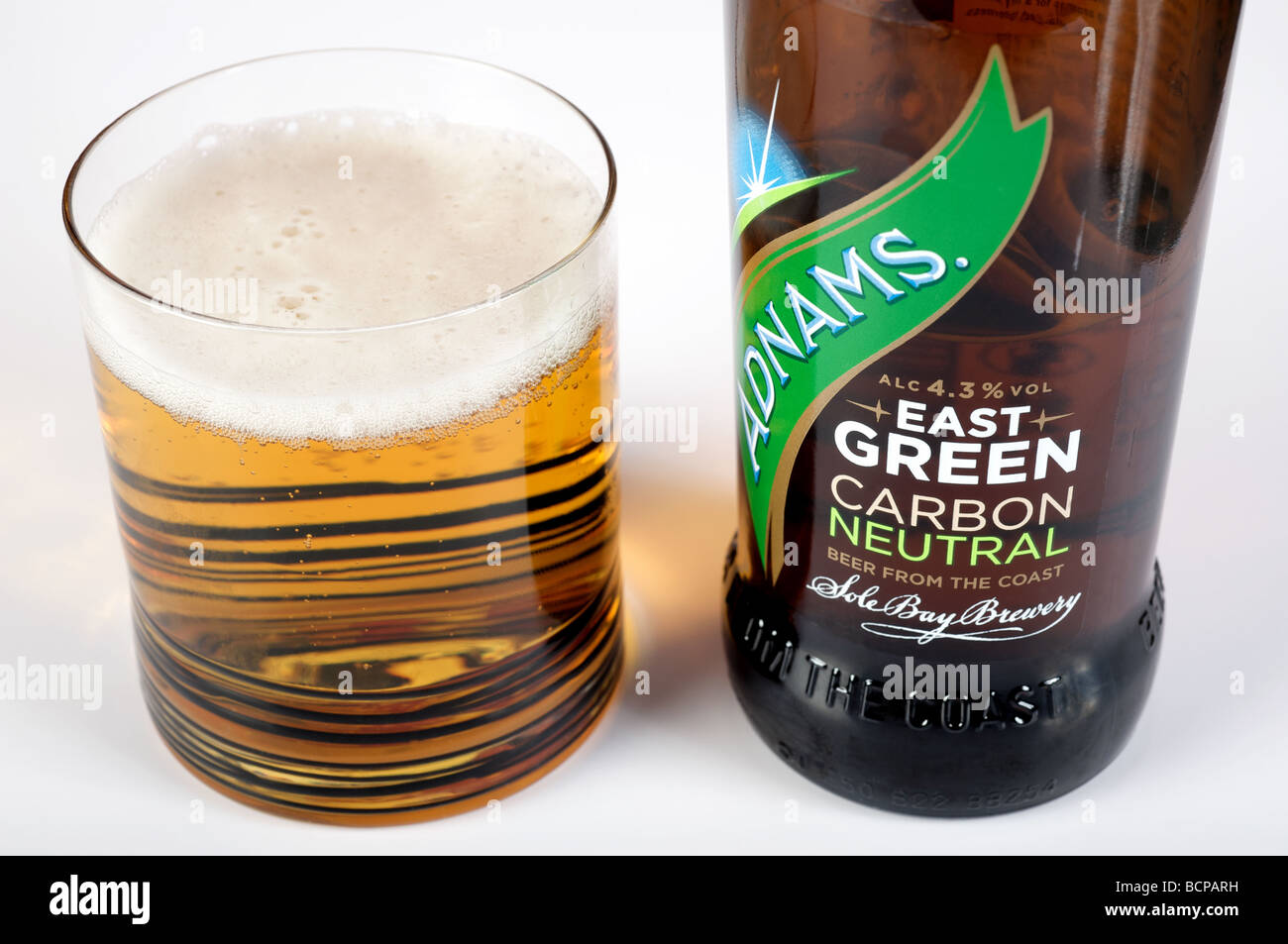 Adnams carbon neutral beer Stock Photo - Alamy