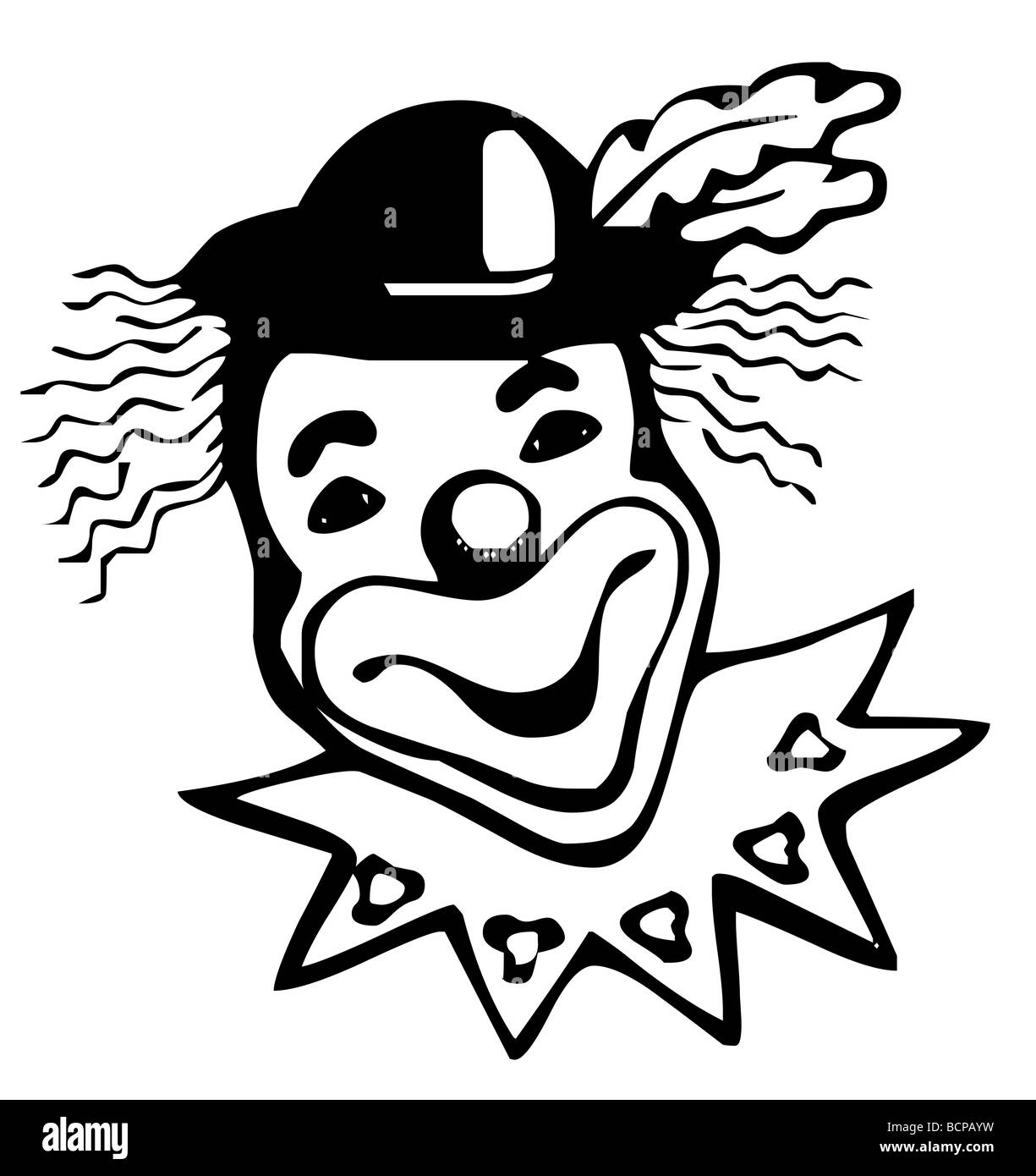 Clown circus Black and White Stock Photos & Images - Alamy