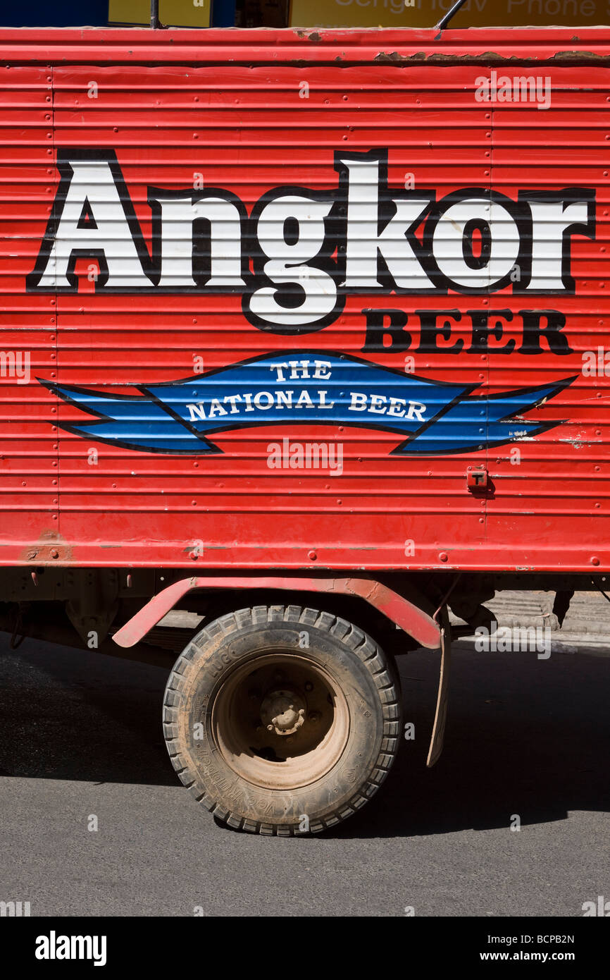Angkor Beer Van Cambodia Stock Photo - Alamy