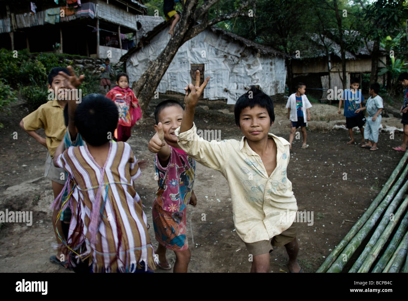 Thai burma border hi-res stock photography and images - Alamy