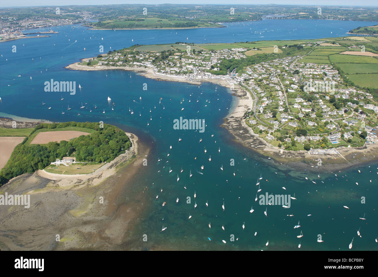 Falmouth aerial hi-res stock photography and images - Alamy