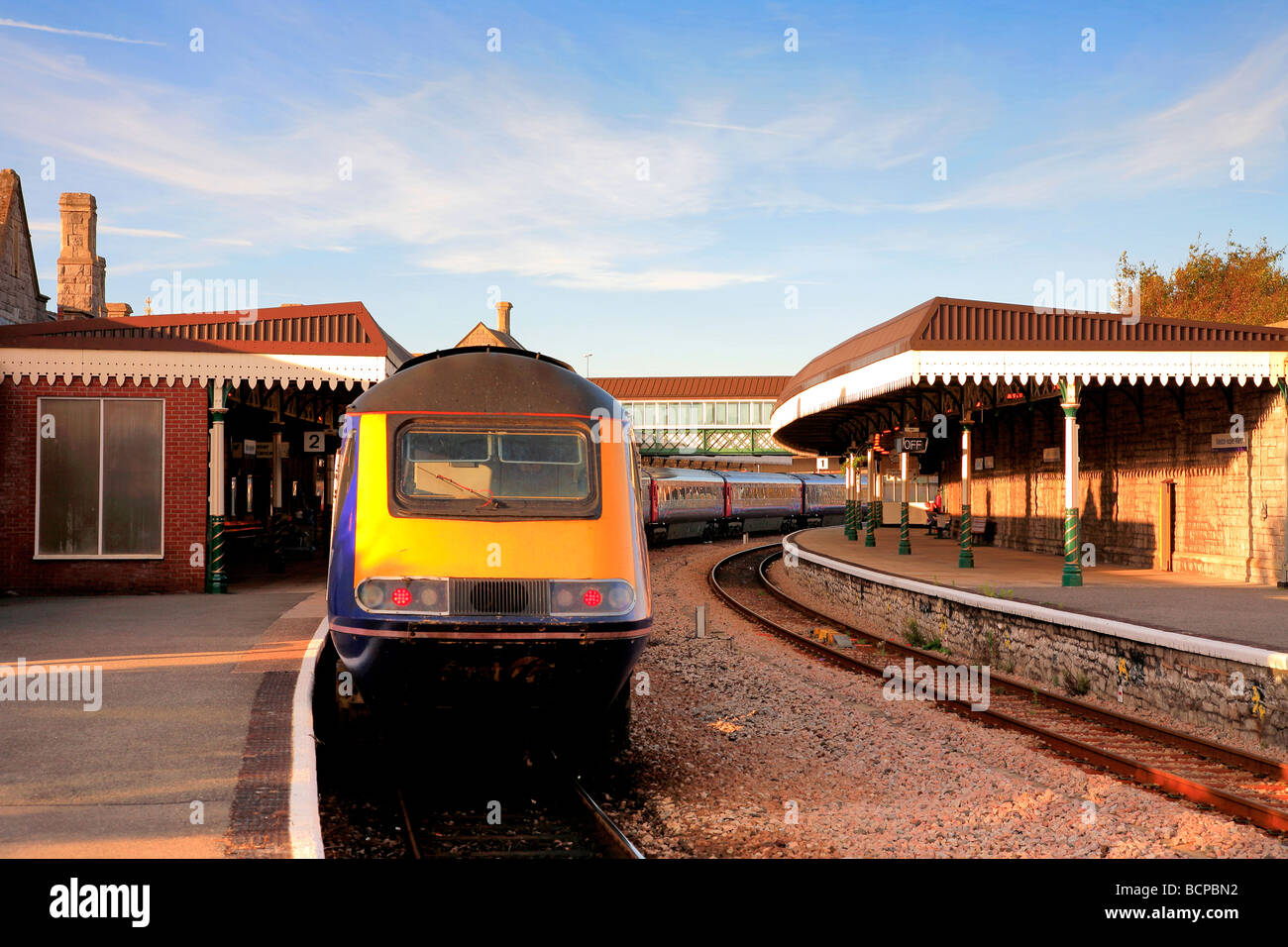 First Great Western Trains High Speed Diesel Unit 43170 HST Weston ...