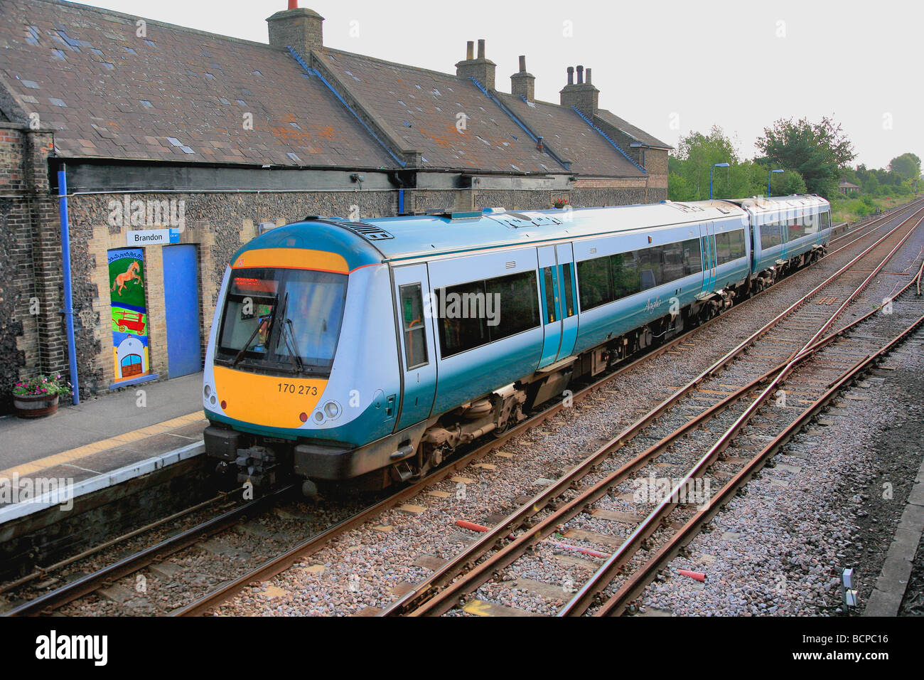 170273 Anglia Trains Railway 170 Class Turbostar High Speed diesel ...