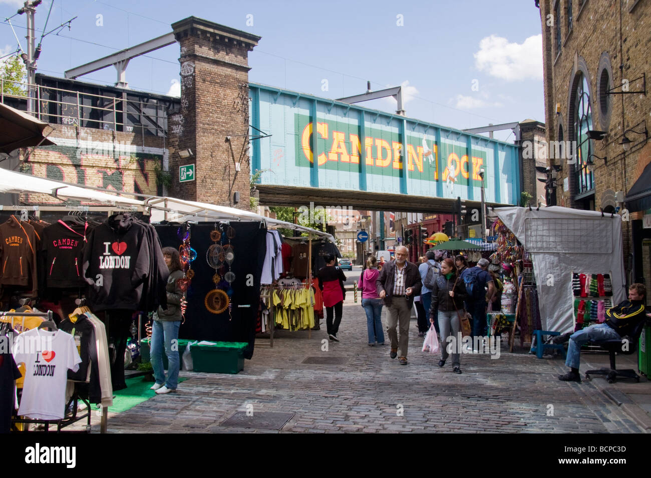 Camden Lock Market Camden Town London England Stock Photo - Alamy