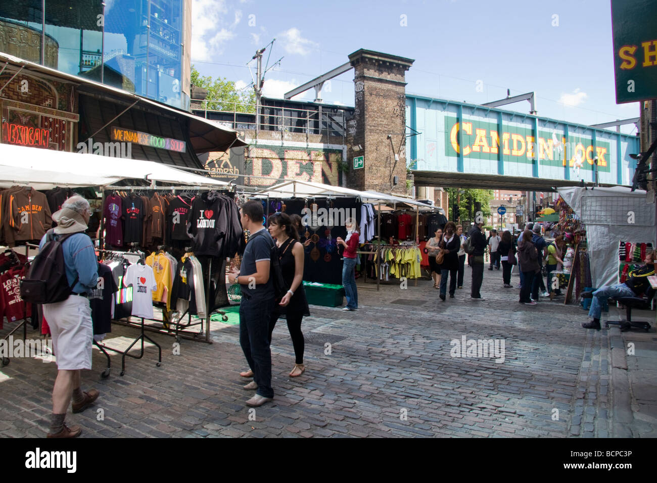 Camden Lock Market Camden Town London England Stock Photo - Alamy
