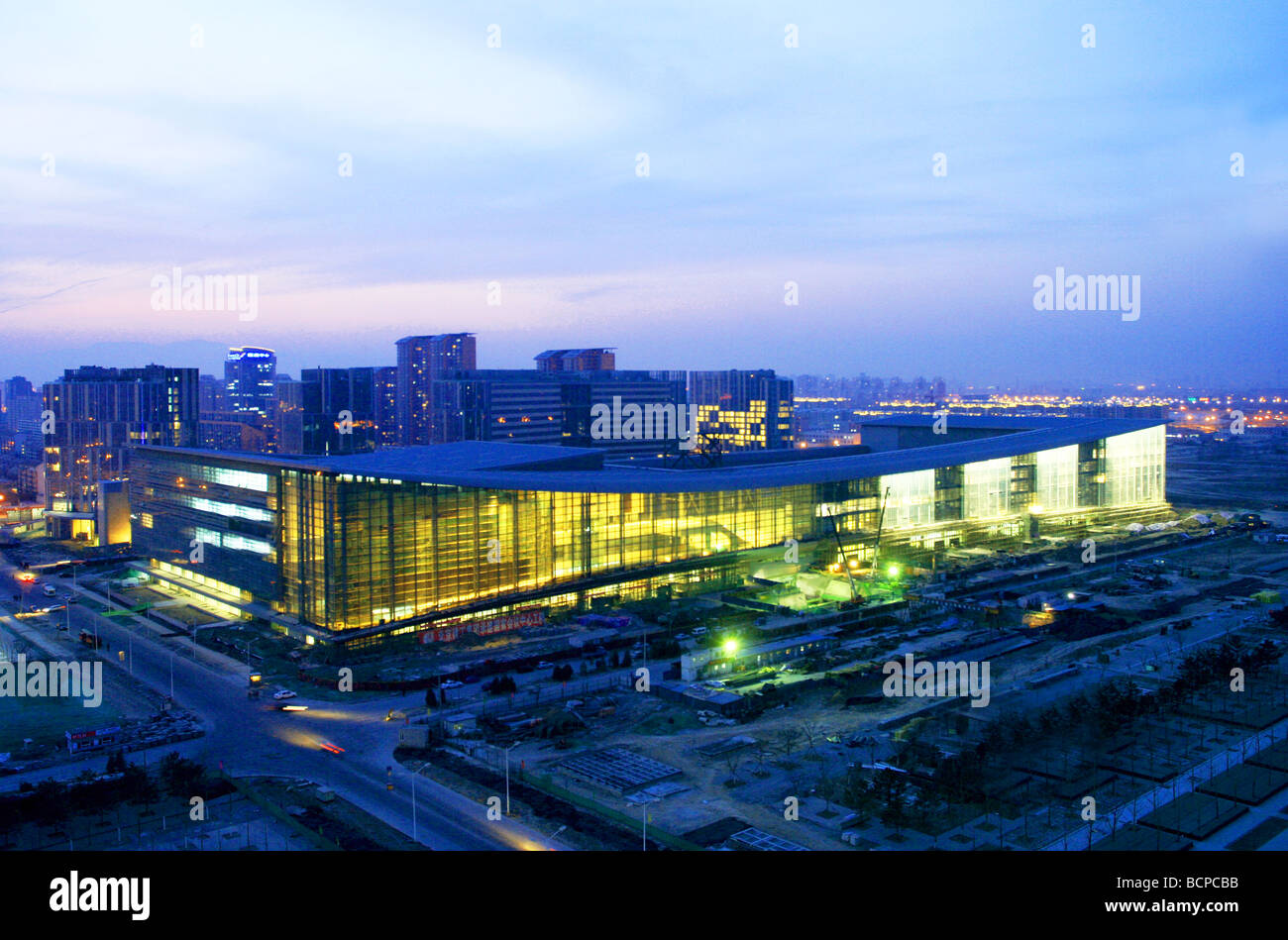 China national convention center hi-res stock photography and images ...