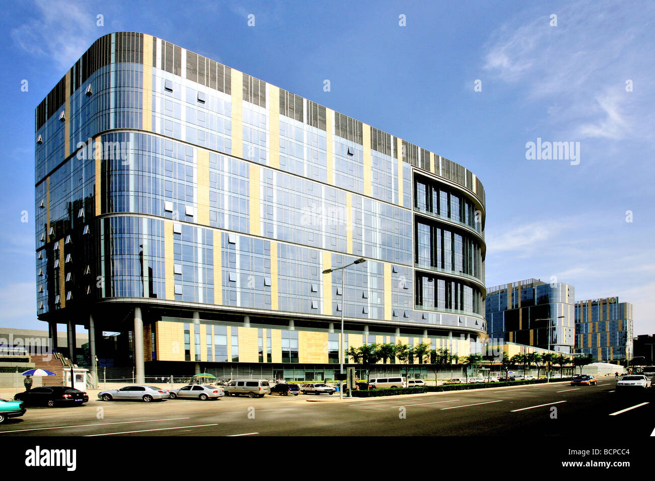 The Main Press Centre of the Beijing 2008 Olympic Games (MPC), Beijing, China Stock Photo - Alamy