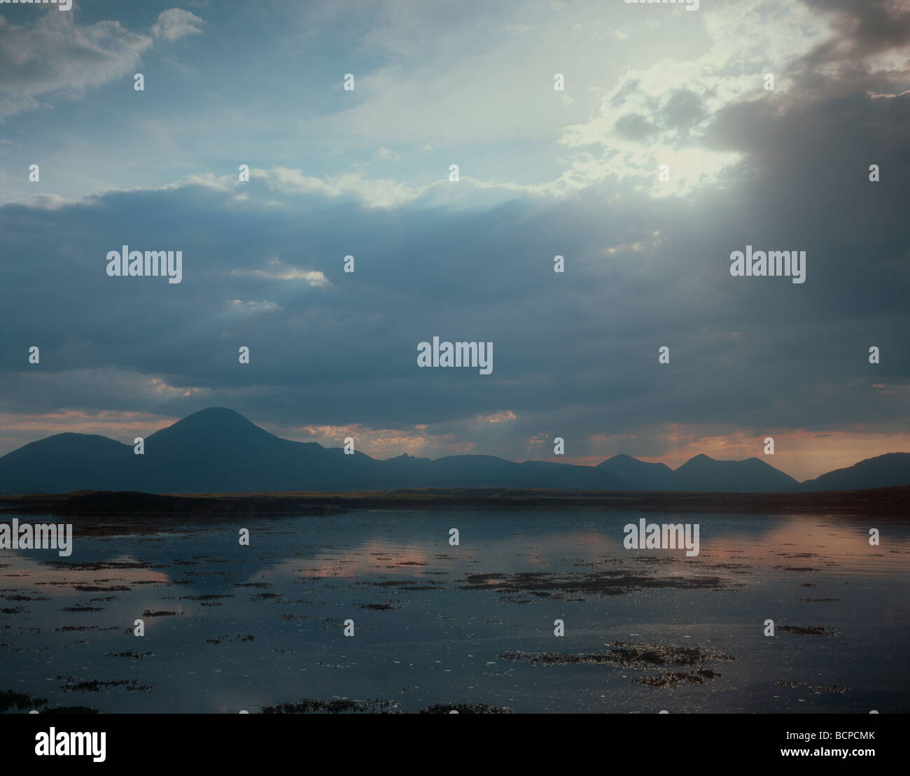 The Red Cuillin from Breakish, Isle of Skye, Scotland Stock Photo - Alamy