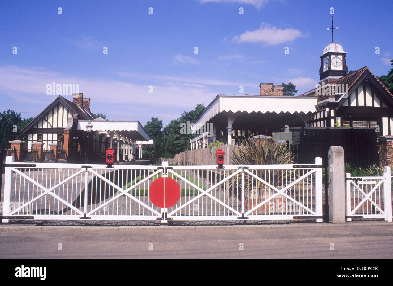 Wolferton Railway Station platform Norfolk victorian architecture ...