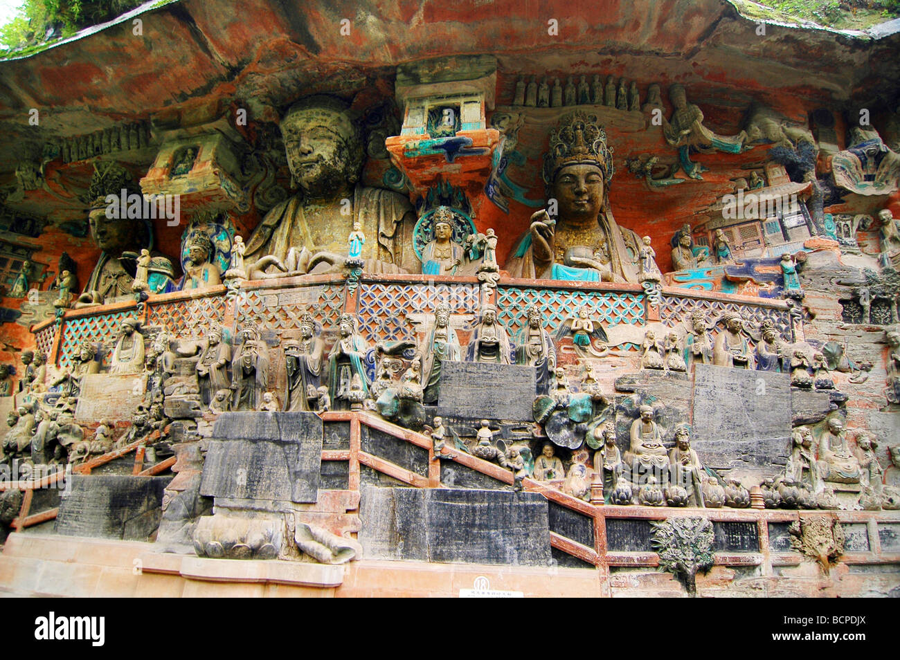 The Yuanjue Cave, The Greater Bay of Buddha, Dazu Grotto, Chongqing ...