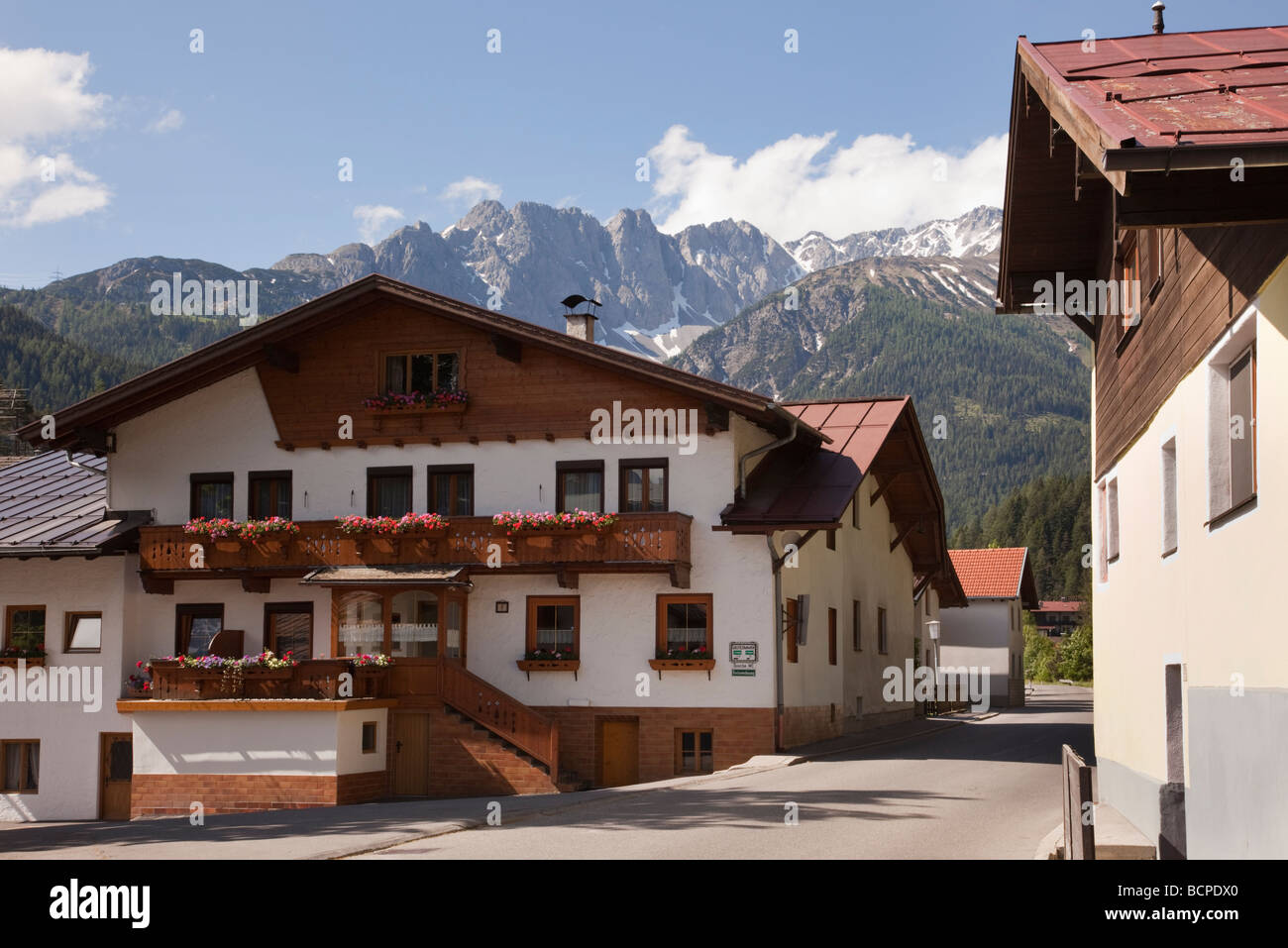 Tyrolean village hi-res stock photography and images - Alamy