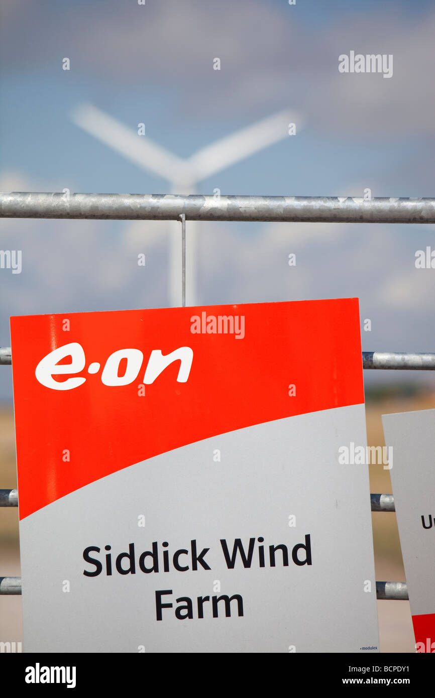 Cumbria wind turbine siddick hi-res stock photography and images - Alamy