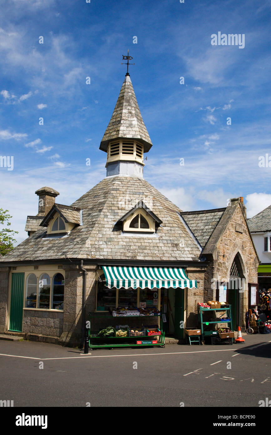 The Pepperpot Market House Chagford Devon England Stock Photo - Alamy