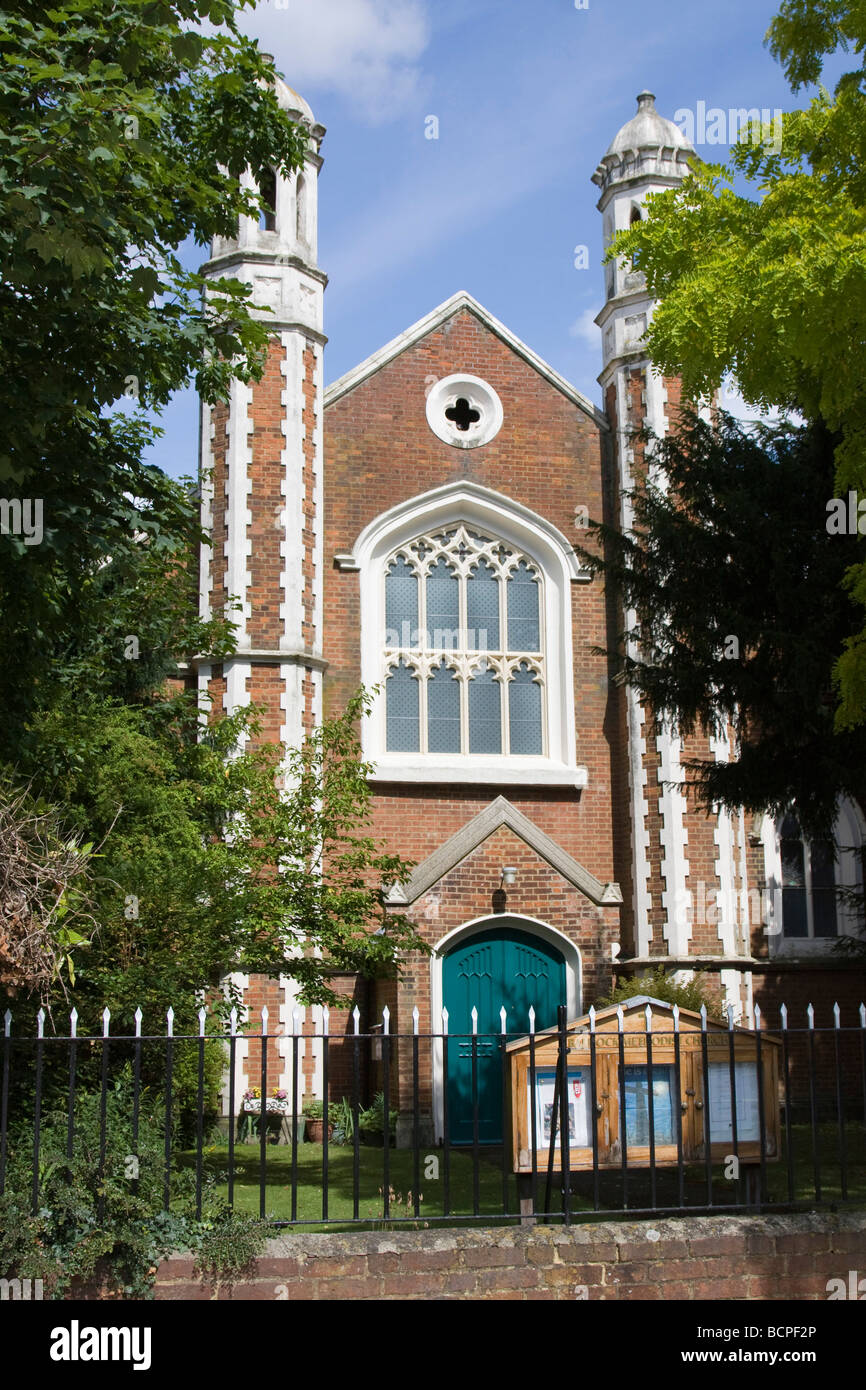 Baldock town centre high street hertfordshire england uk gb Stock Photo ...