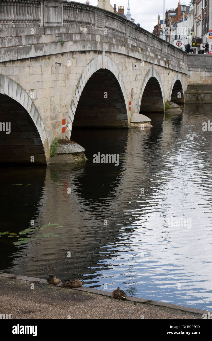 Bedford river great ouse Bedfordshire England Stock Photo - Alamy
