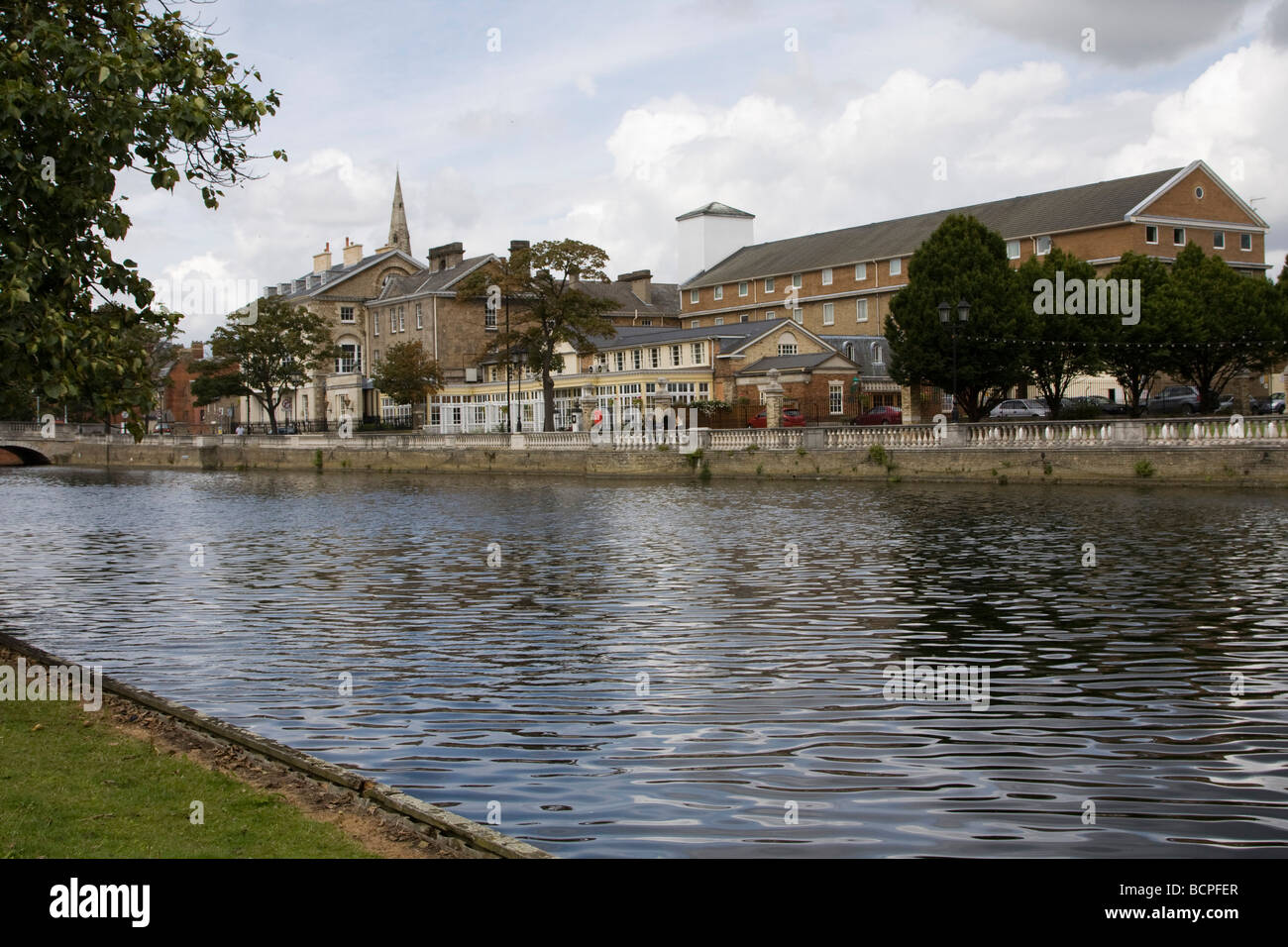 Bedford river great ouse Bedfordshire England Stock Photo - Alamy