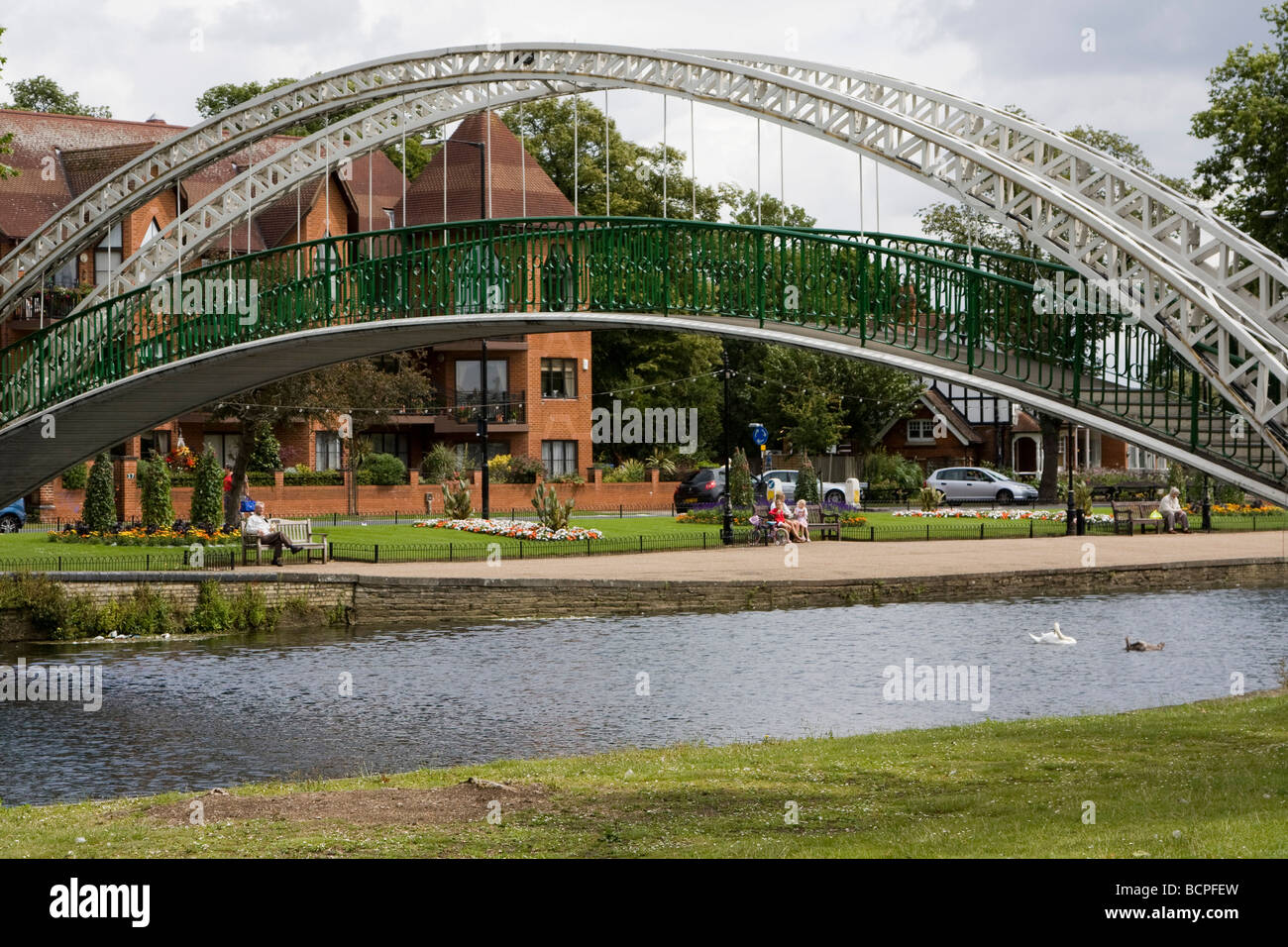 Bedford river great ouse Bedfordshire England Stock Photo - Alamy