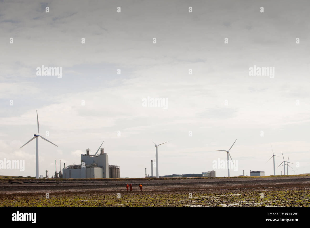 2 MW Wind turbine s producing renewable electricity in the grounds of ...