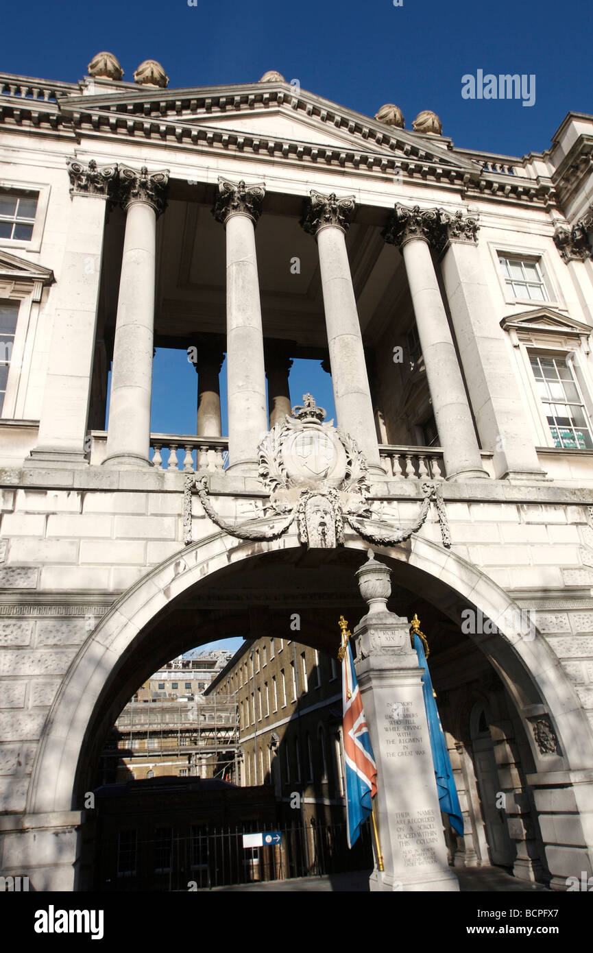 Somerset House London Neoclassical Building Architecture Stock Photo ...