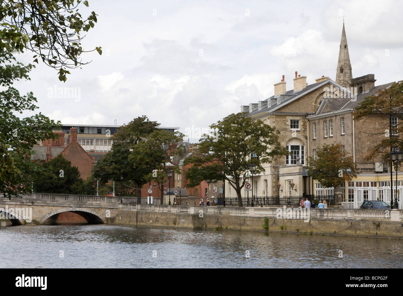 Bedford river great ouse Bedfordshire England Stock Photo - Alamy
