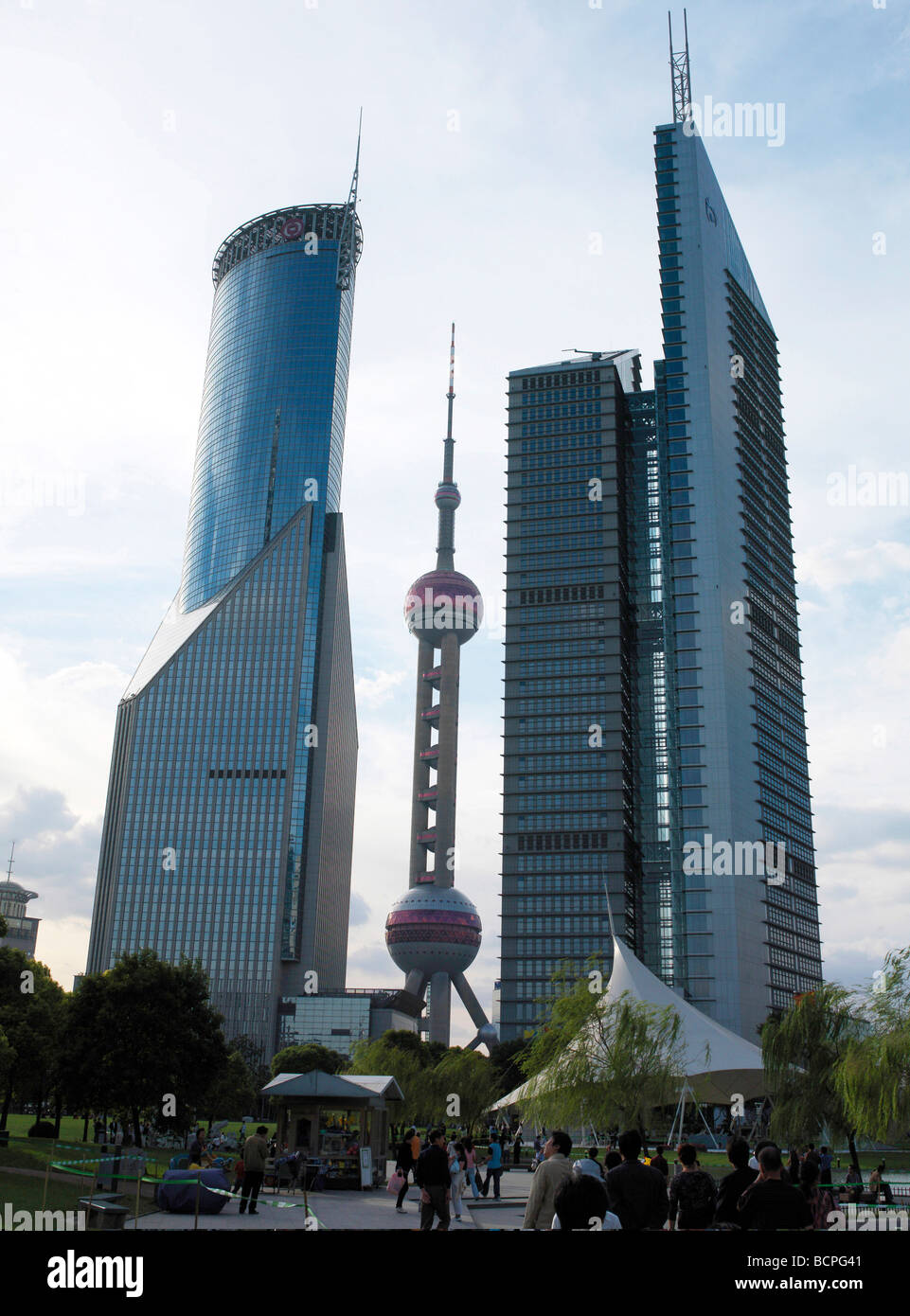 Office buildings of Pudong, Shanghai, China Stock Photo - Alamy