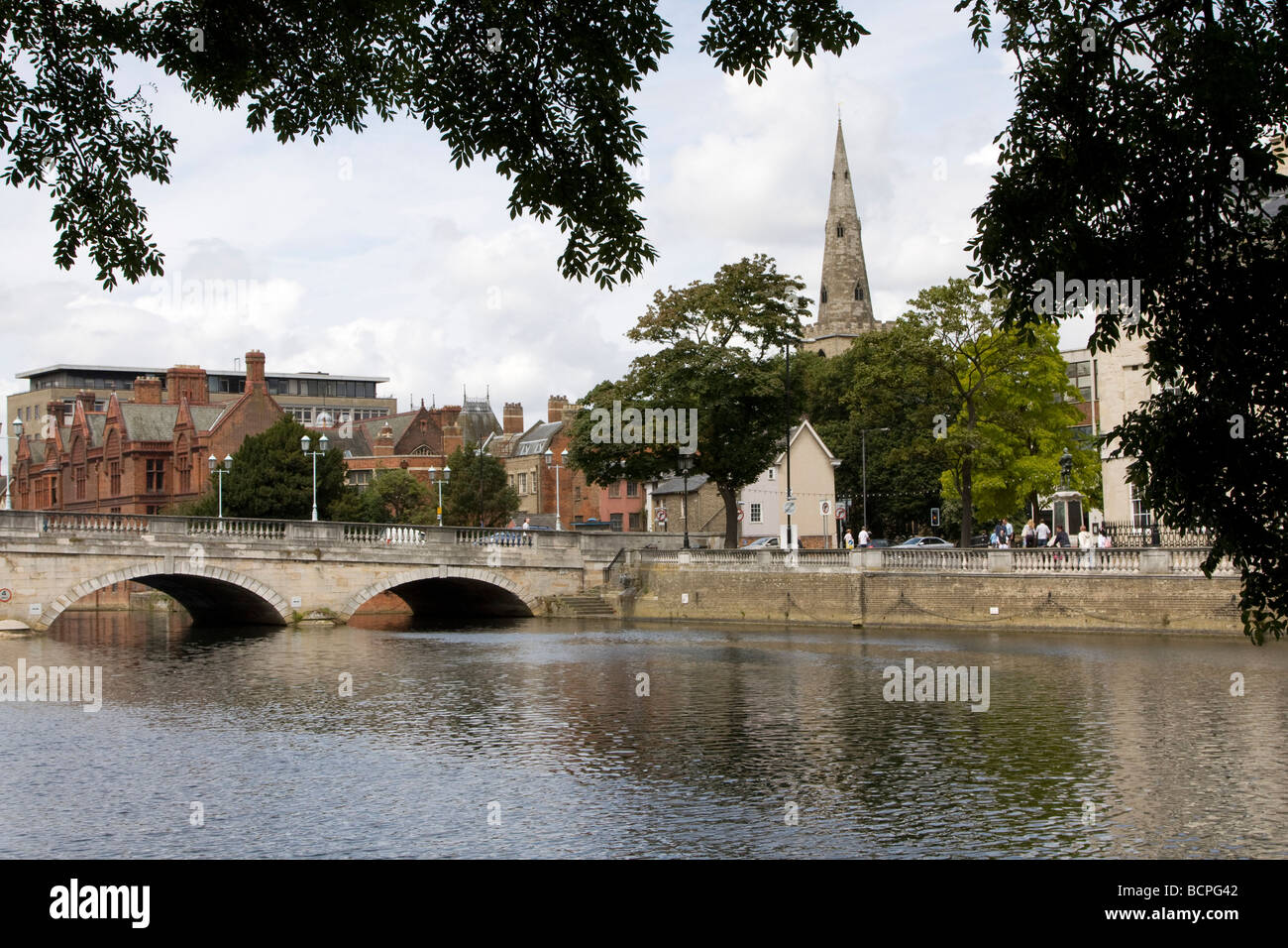 Bedford river great ouse Bedfordshire England Stock Photo - Alamy