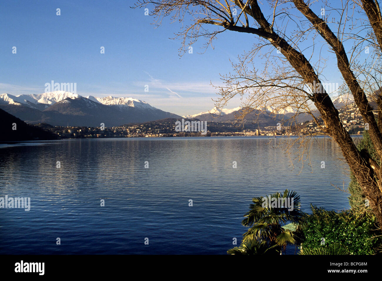 Campione d Italia Como Italy Stock Photo - Alamy