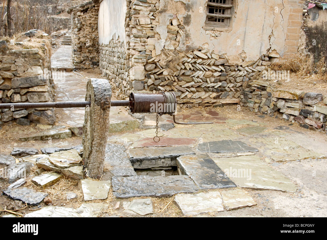 An old water well, Chuandixia Village, Beijing, China Stock Photo - Alamy