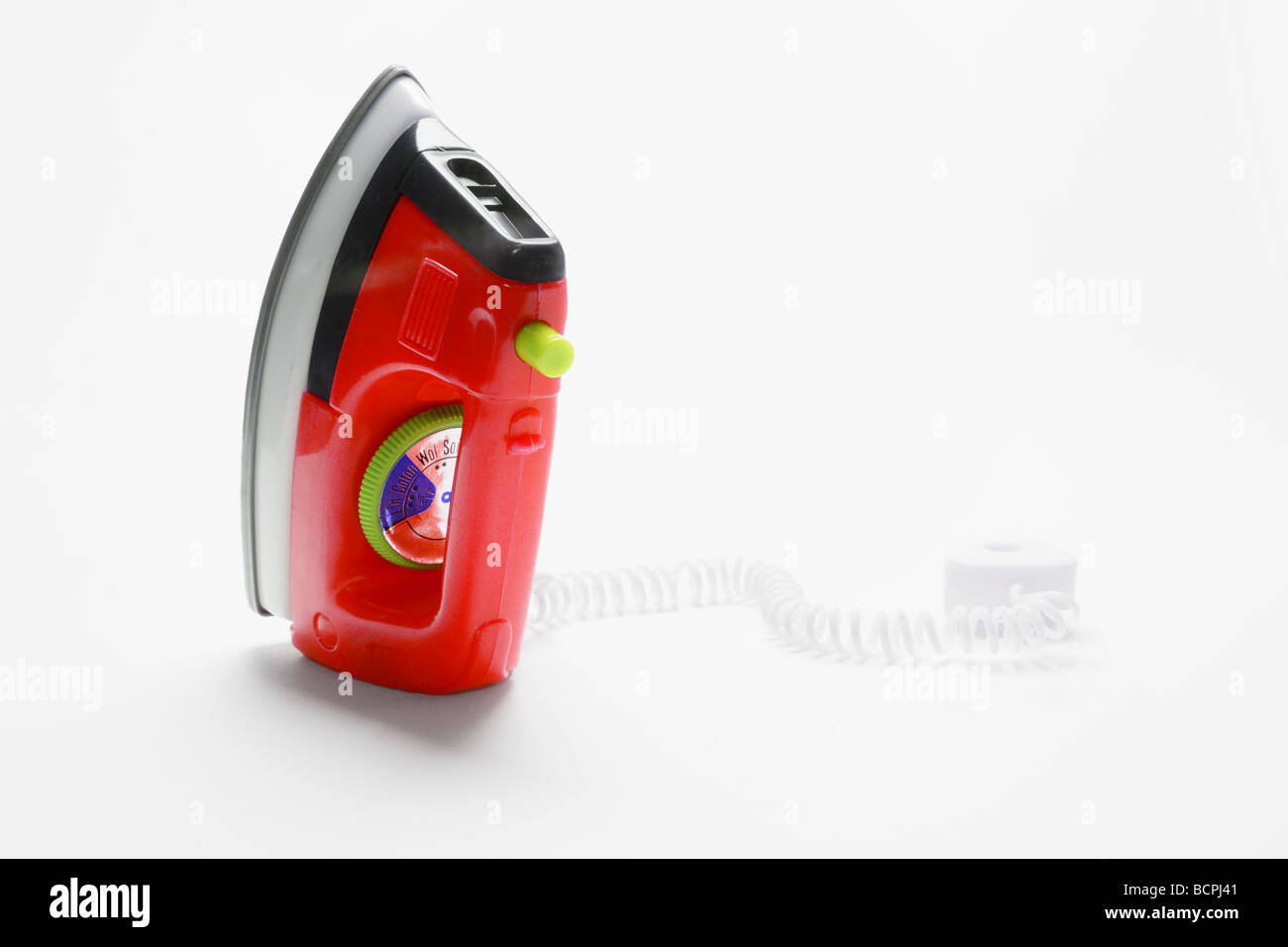 Plastic Toy Iron Stock Photo - Alamy