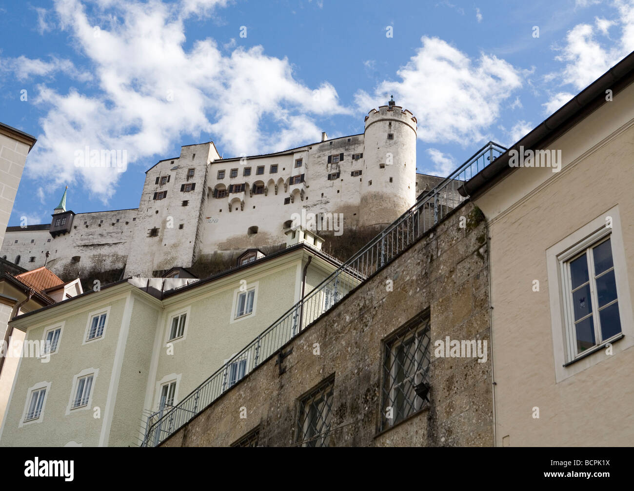 The fort in Salzburg Austria Stock Photo - Alamy