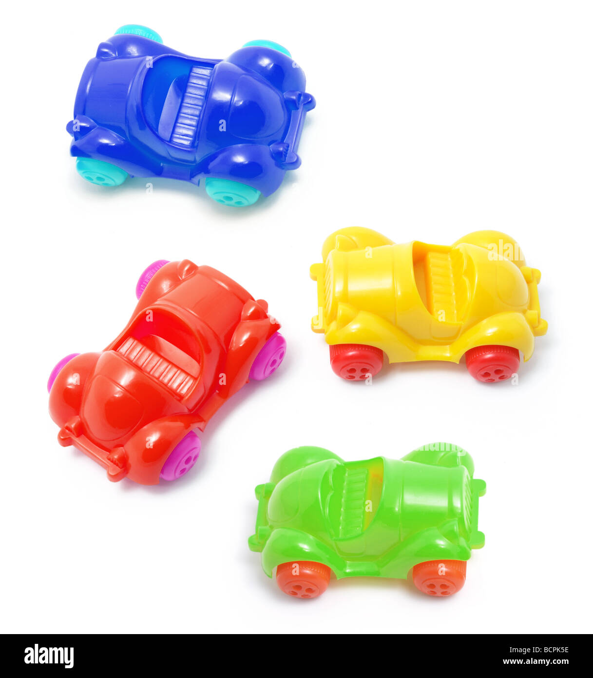 Plastic Toy Cars Stock Photo - Alamy