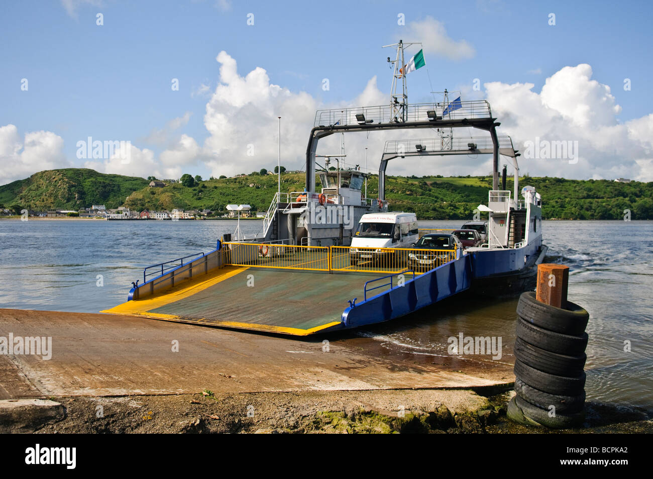 Passage East car ferry, Ballyhack, County Wexford linking to Passage ...