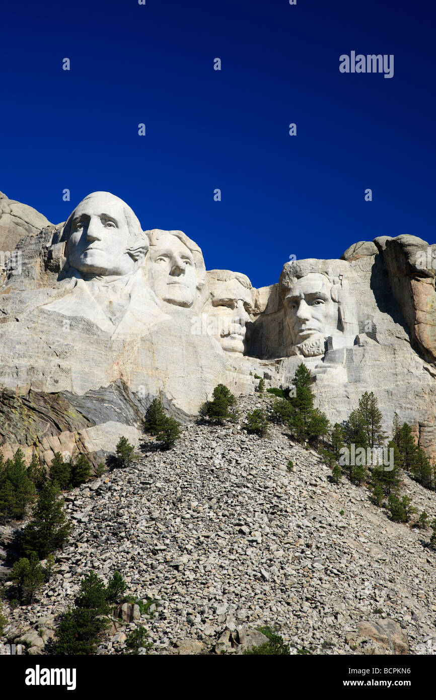 Mount Rushmore National Memorial, Black Hills, South Dakota Stock Photo ...