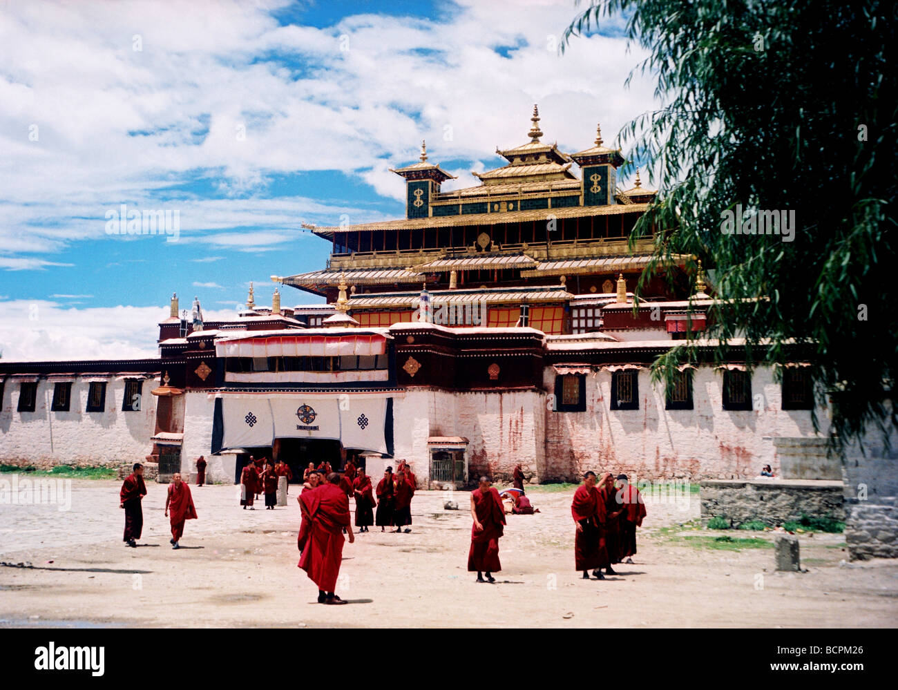 Buddhist monk in samye monastery hi-res stock photography and images ...