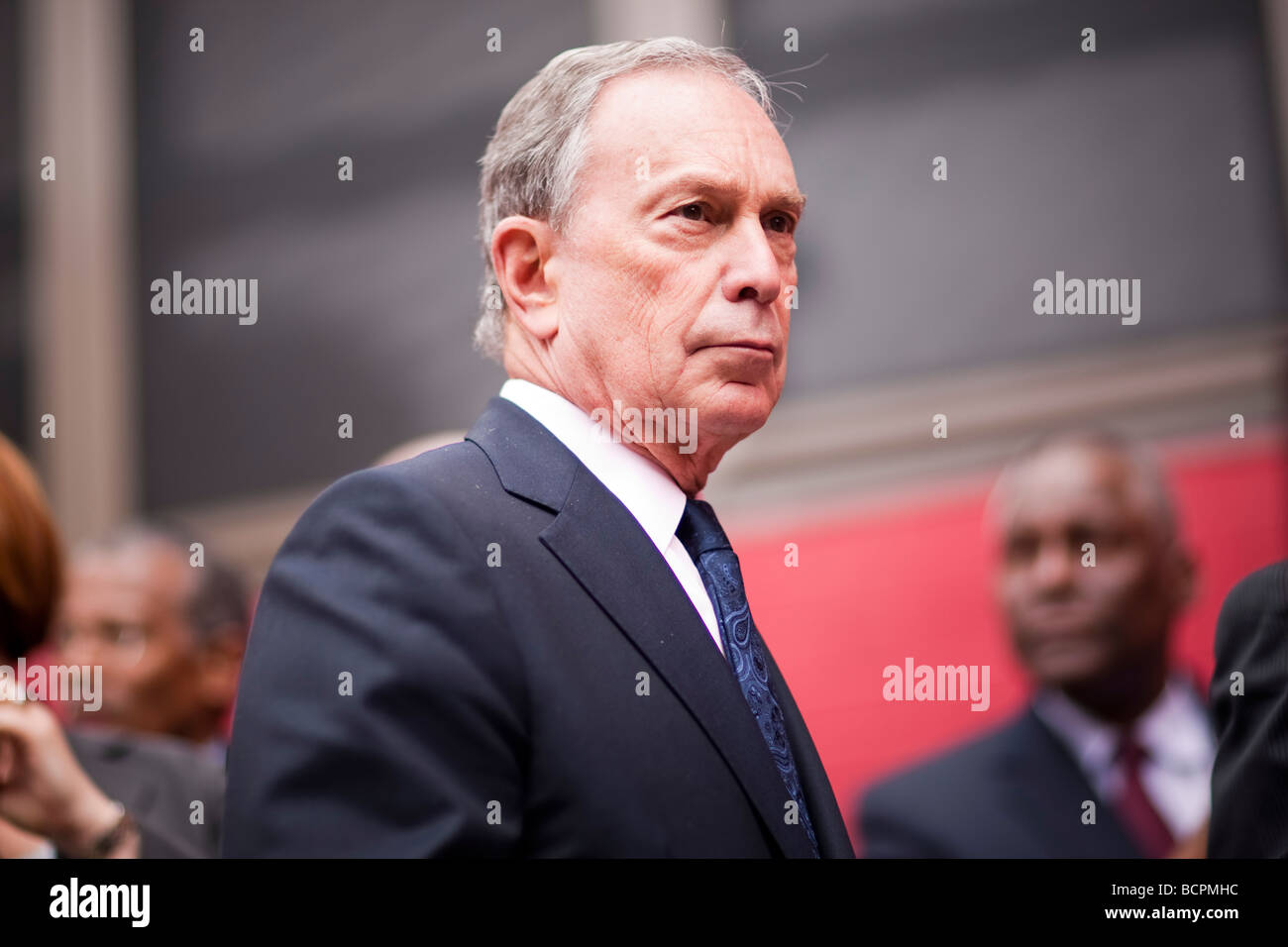New York City Mayor Mike Bloomberg in New York USA 15 May 2009 Stock ...