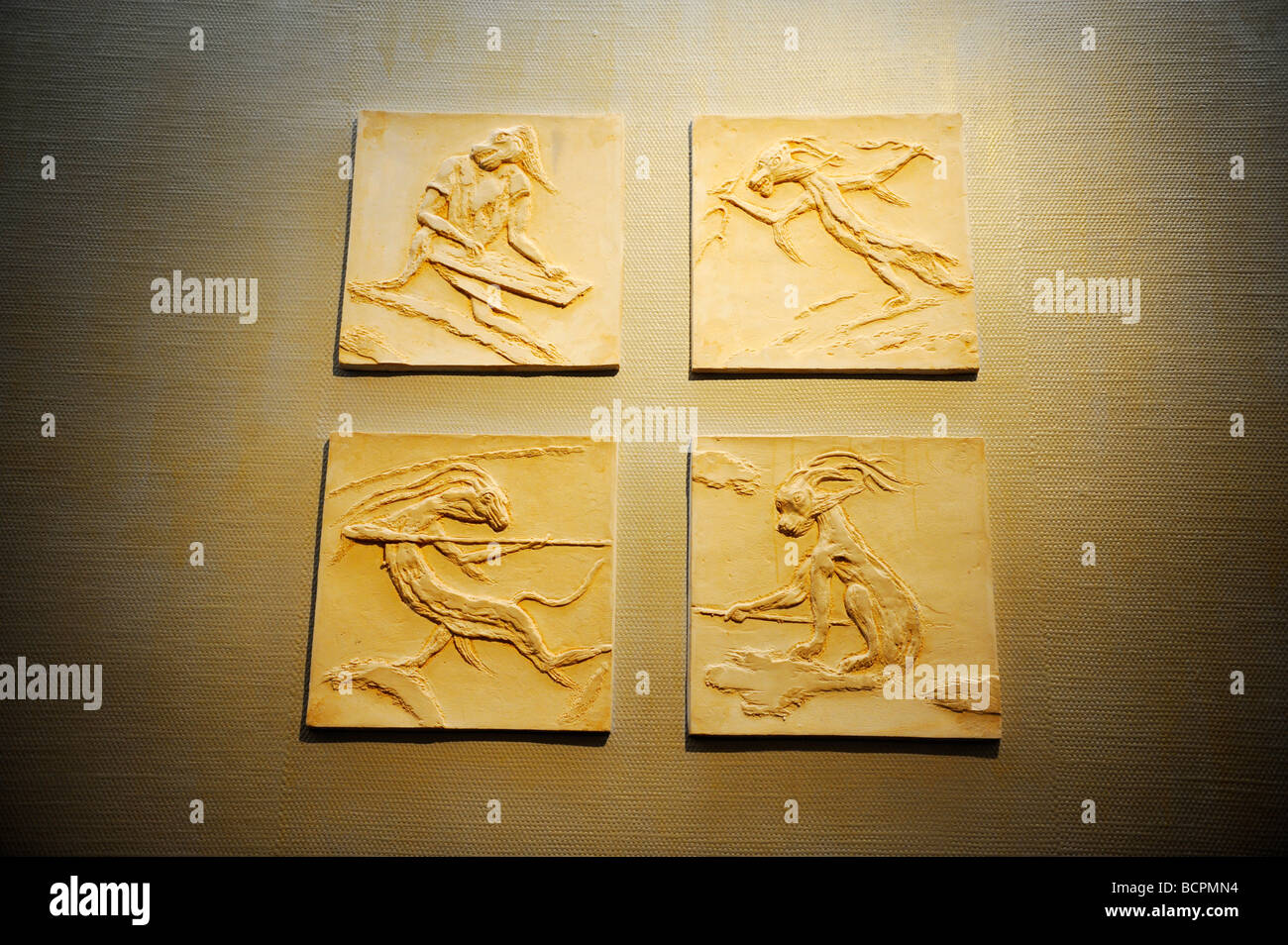 Clay tablets with celestial animals, Mawangdui Han Tomb, Hunan ...