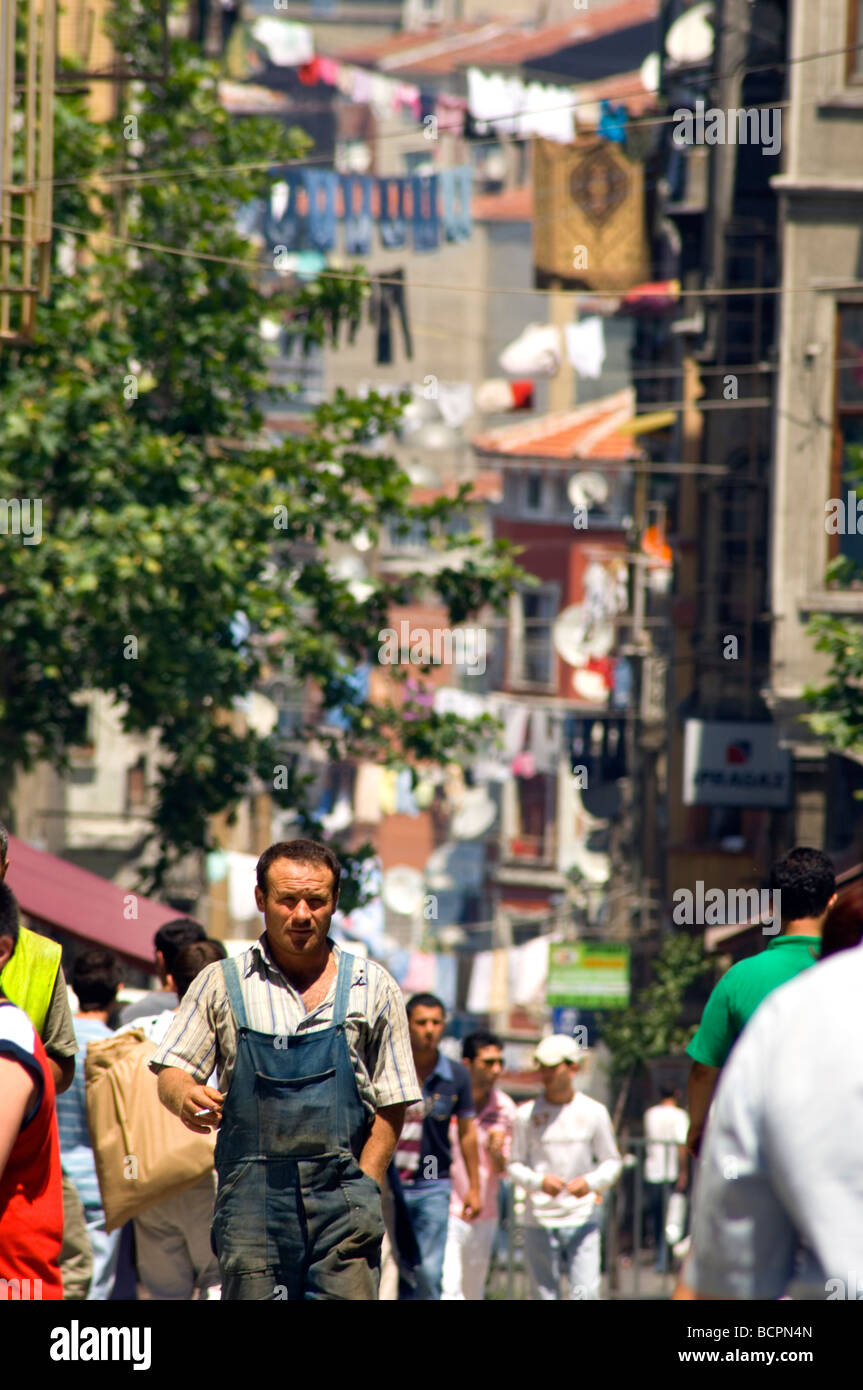 Street scene with people Stock Photo - Alamy