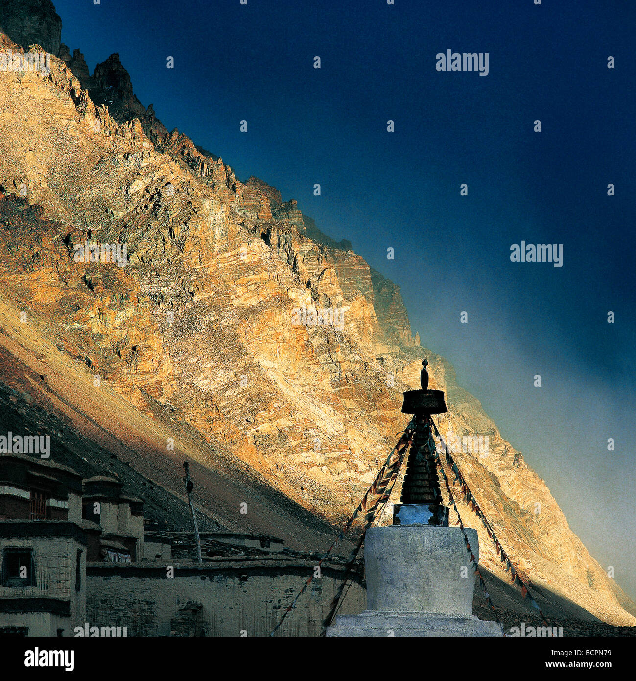 Rongbuk Monastery, Basum Township, Dingri County, Shigatse Prefecture ...