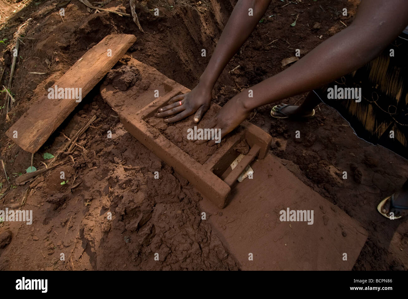 Brick making africa hi-res stock photography and images - Alamy
