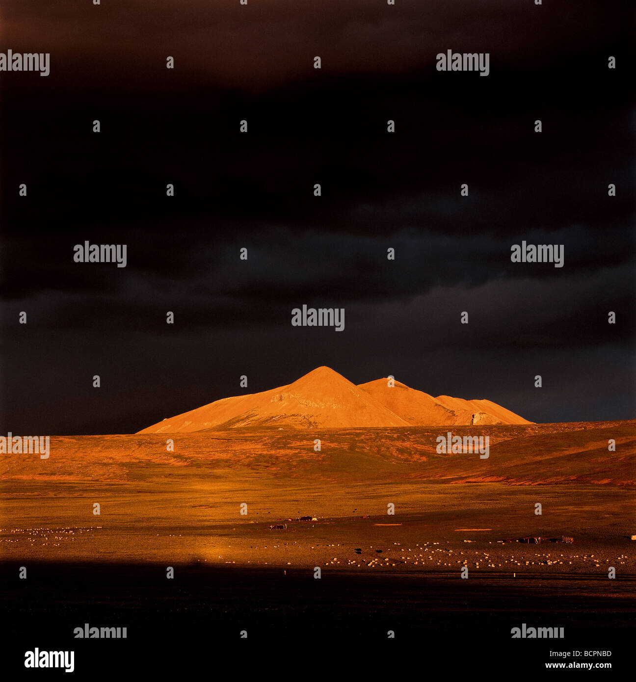 Majestic landscape of Tibetan Plateau, Tibet, China Stock Photo - Alamy