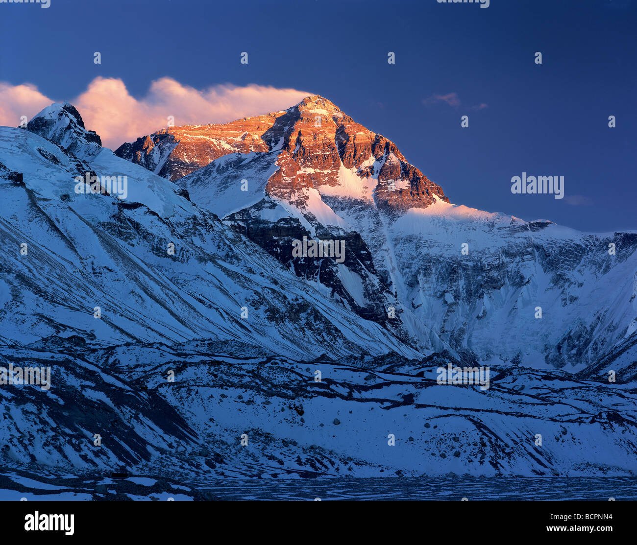 Mount Everest, Tibet, China Stock Photo - Alamy