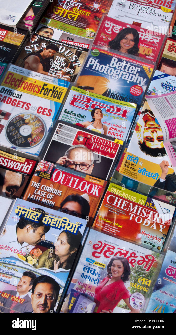 English language magazines hi-res stock photography and images - Alamy
